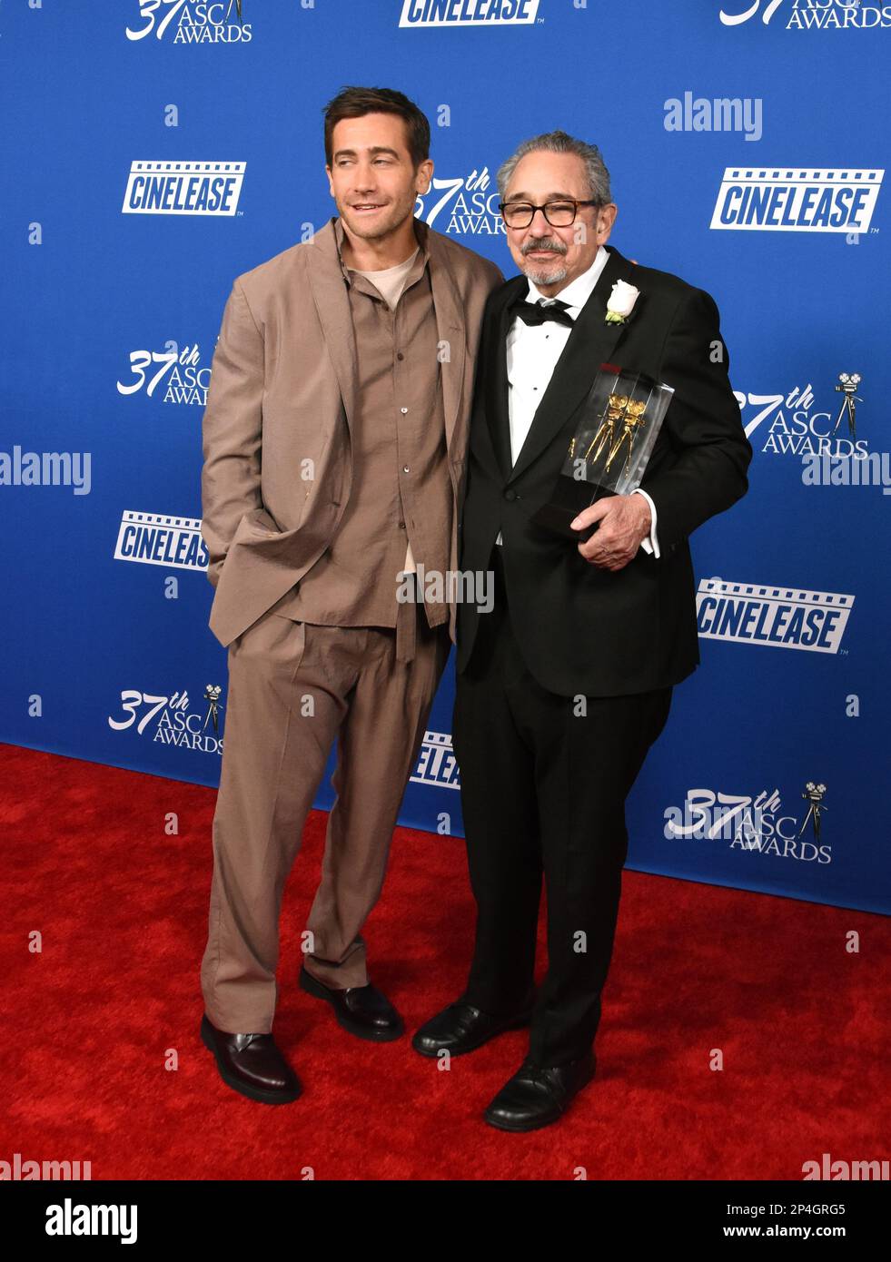 Beverly Hills, California, USA 5th March 2023 Actor Jake Gyllenhaal and ...