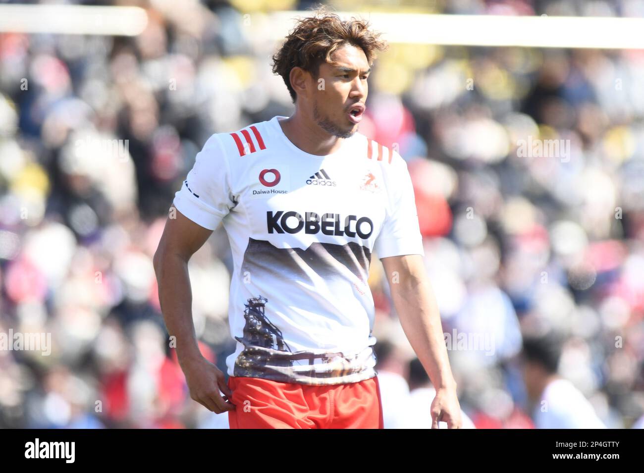 Tokyo, Japan. 4th Mar, 2023. Ryohei Yamanaka (Kobe) Rugby : Japan Rugby ...