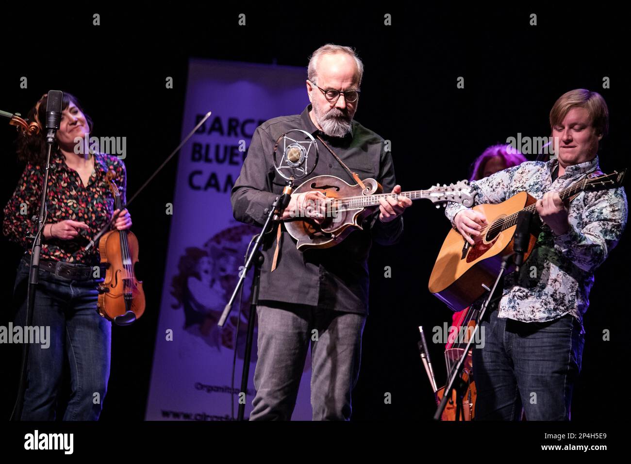 Barcelona, Spain. 2023.03.02. John Reischman mandolinist perform on ...