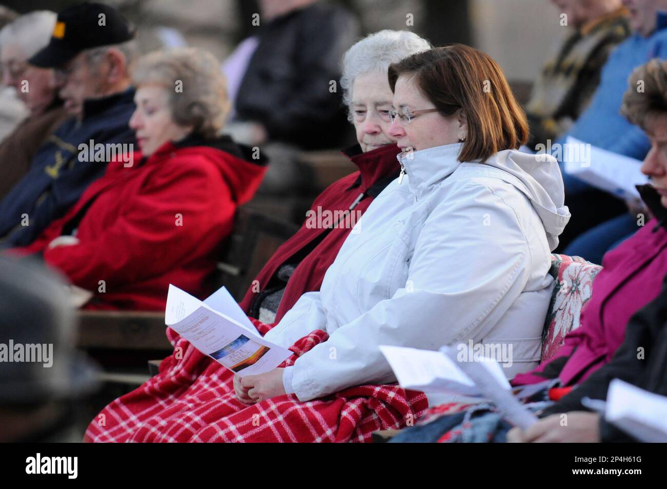 Effie Zerbe, left, Pine Grove, Pa., and daughter Eloise Shapiro ...