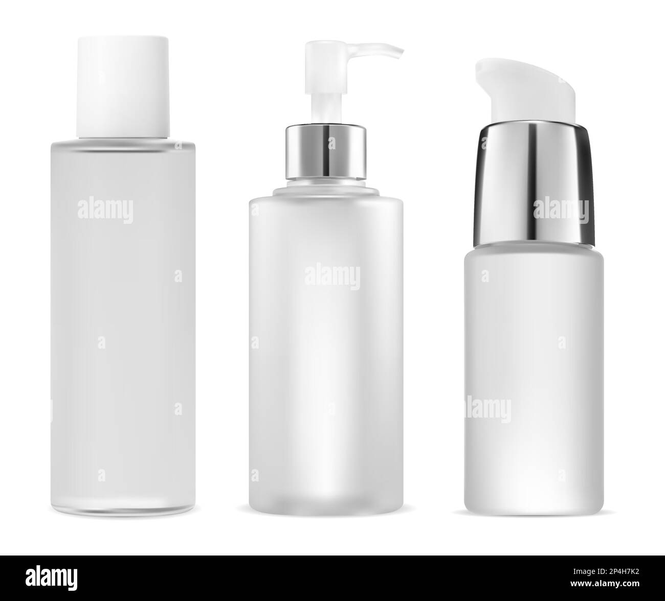 Glass bottle serum gel Stock Vector Images - Alamy