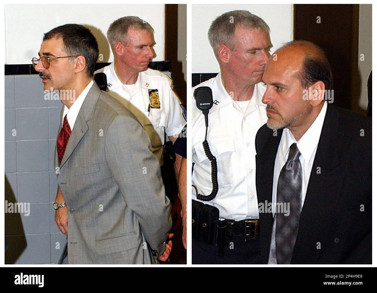 FILE- In this combination made from two June 11, 2003 file photos, John ...