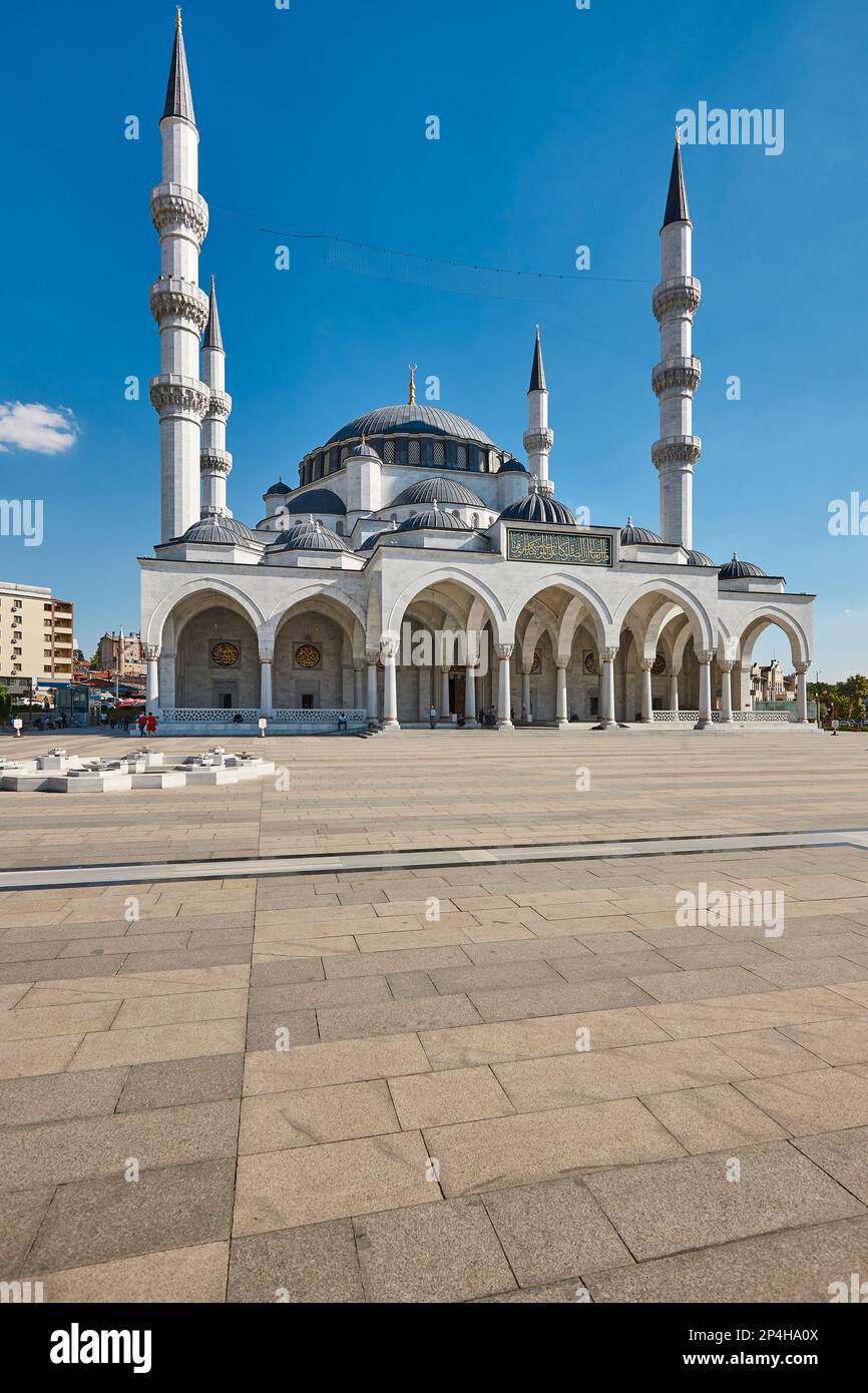 Historic Melike Hatun mosque in Ankara city center. Turkey Stock Photo ...