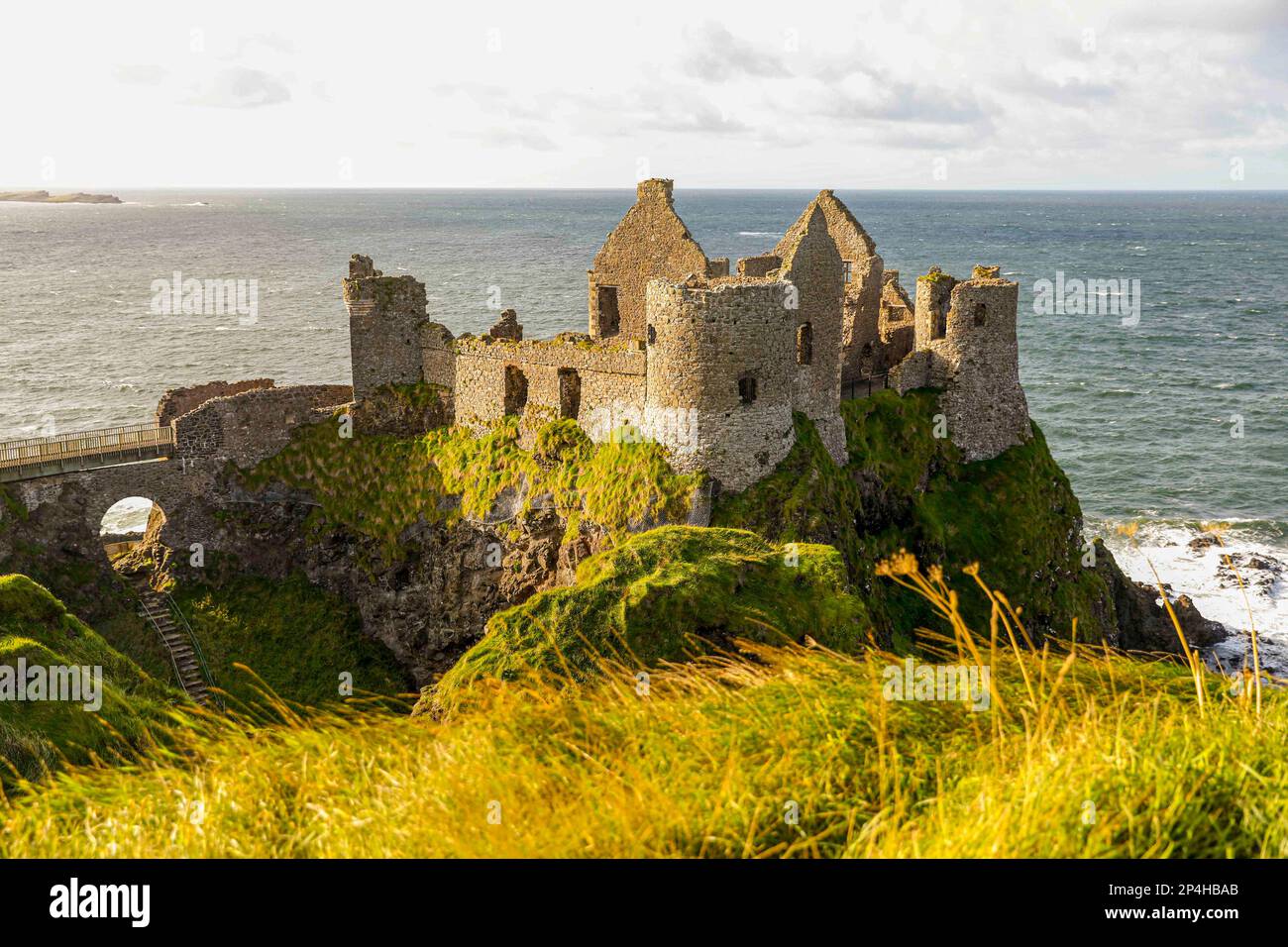 Dunluce castle in northern ireland hi-res stock photography and images ...