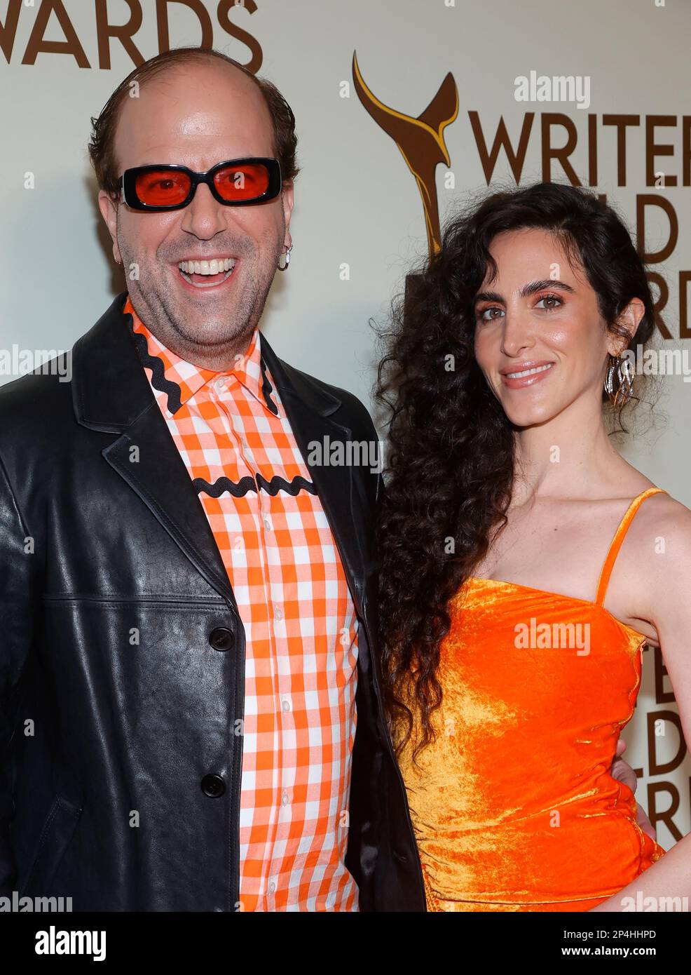 Brett Gelman, Ari Dayan, at 2023 Writers Guild Awards West Coast ...