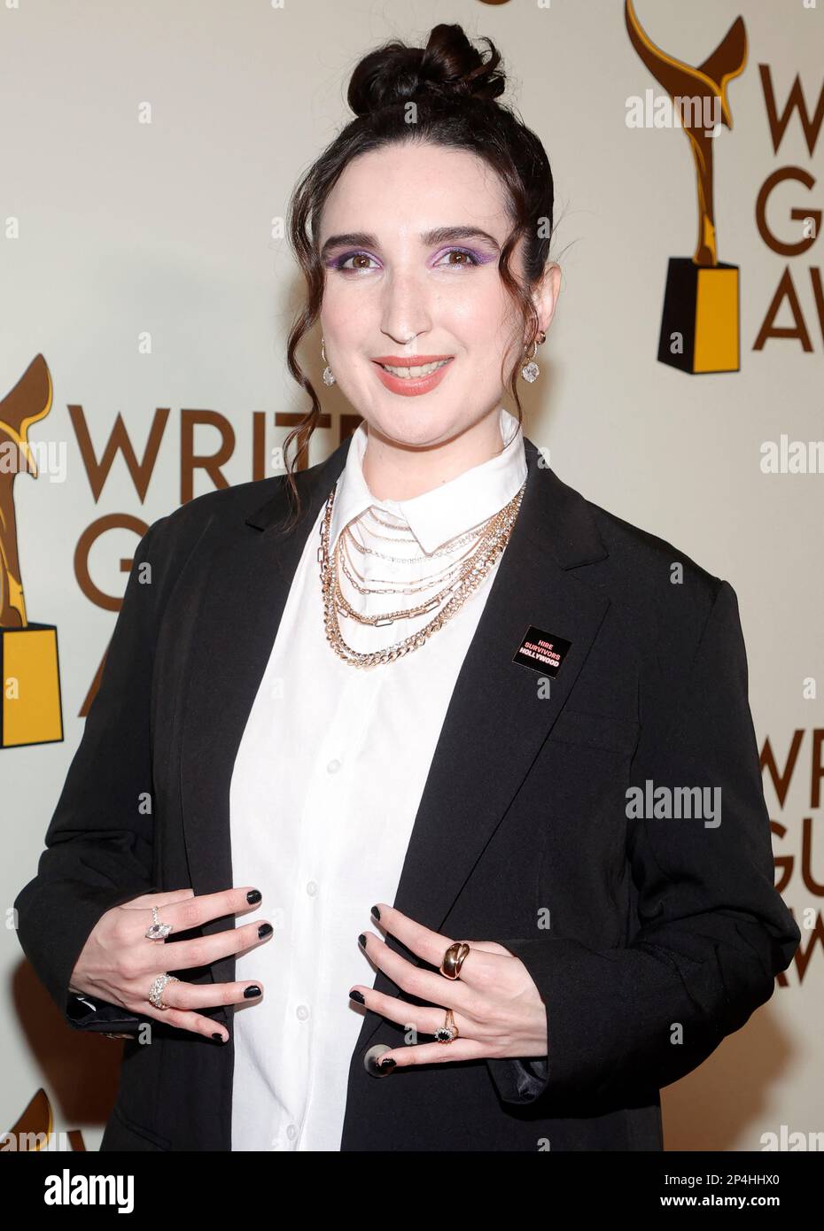 Sarah Ann Masse, at 2023 Writers Guild Awards West Coast Ceremony at ...