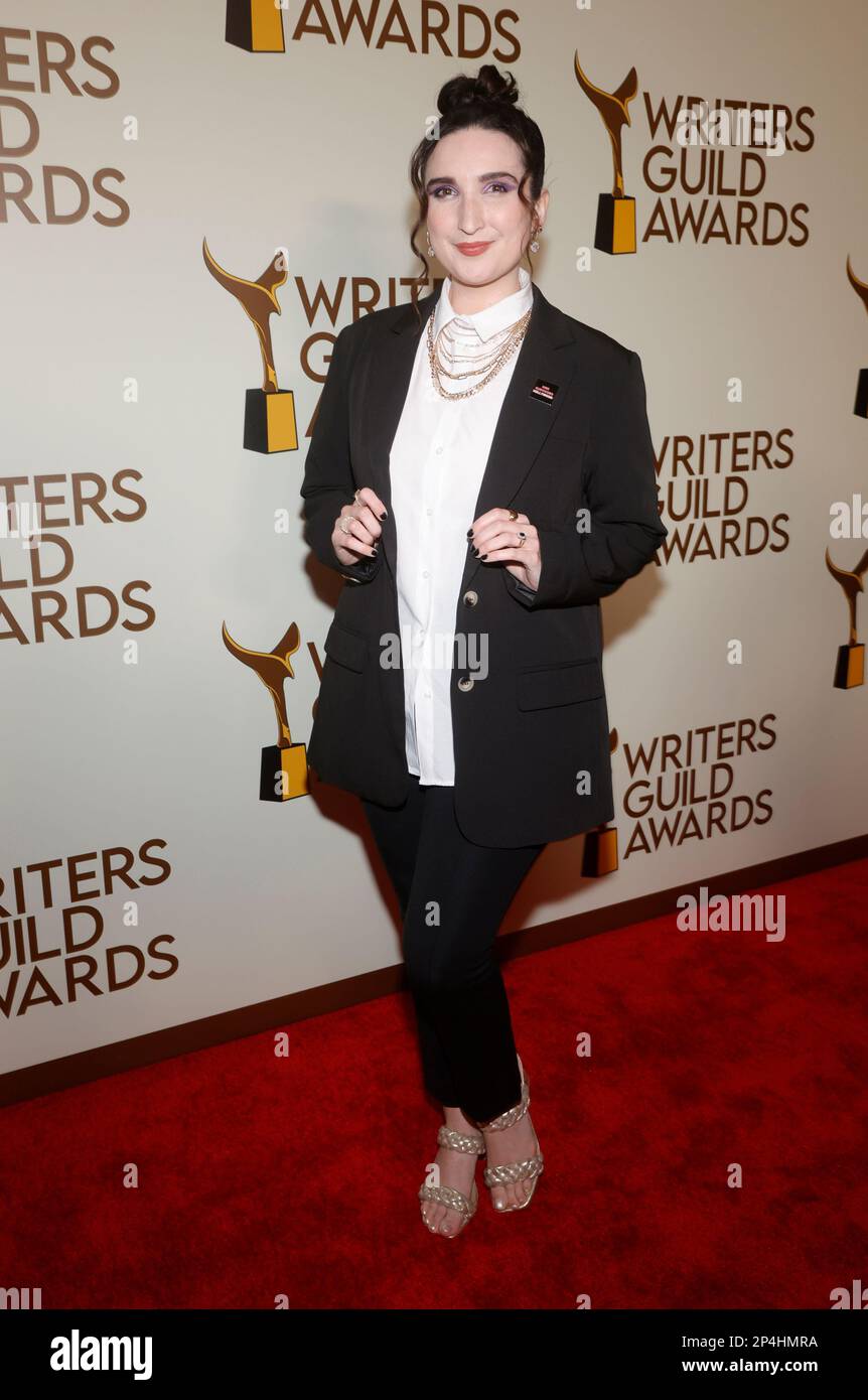 5 March 2023 -Los Angeles, California - Sarah Ann Masse. 2023 Writers ...