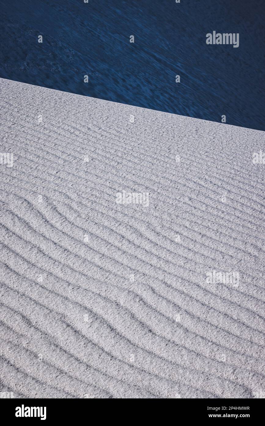 Sand pattern abstraction hi-res stock photography and images - Alamy