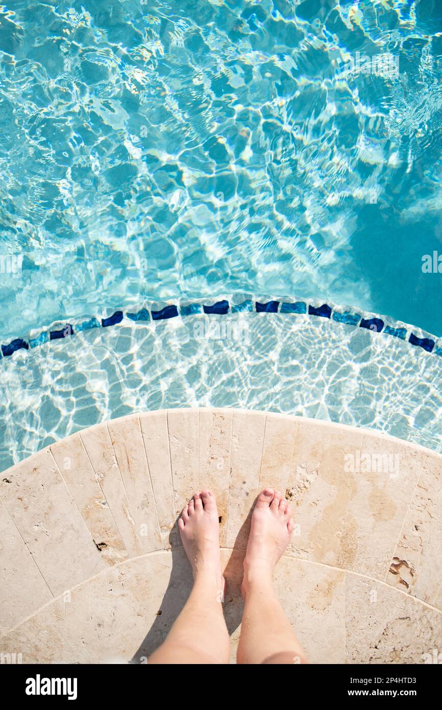 Poolside adventure hi-res stock photography and images - Alamy