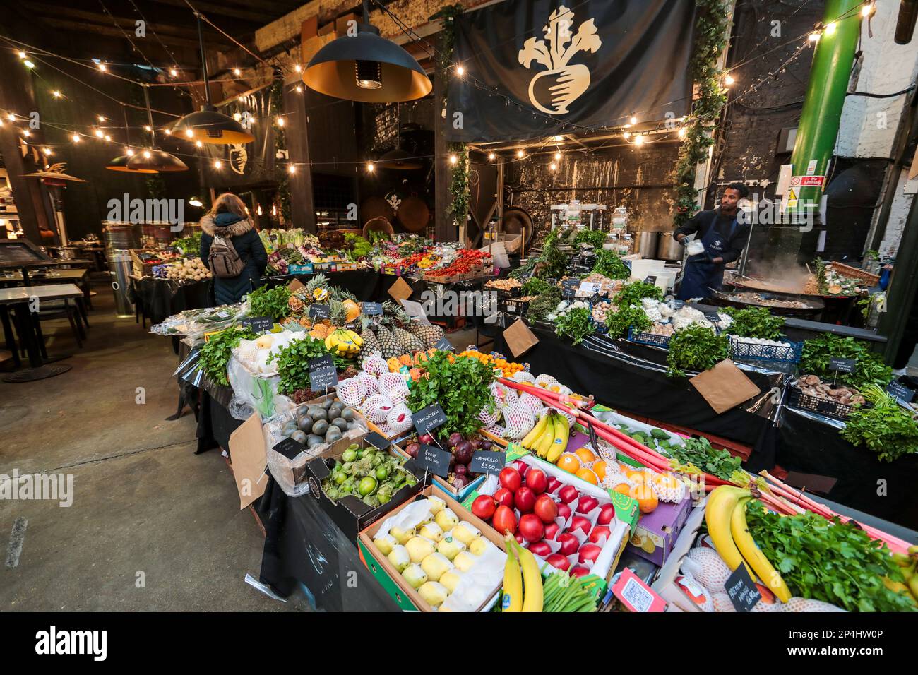 Fruit and vegatables, Borough Market, London Stock Photo - Alamy