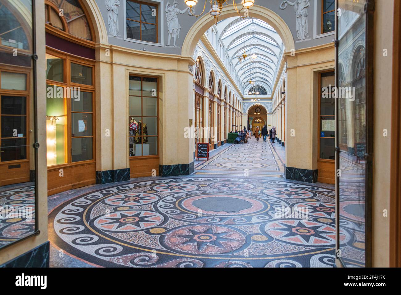 Inside the Galerie Vivienne, a 19th Century Covered Shopping Arcade ...