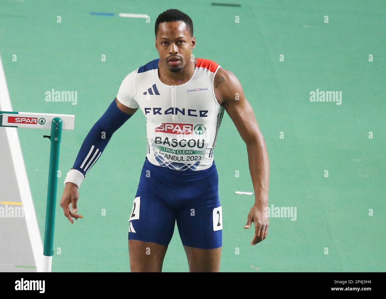 Dimitri Bascou of France during the European Athletics Indoor ...