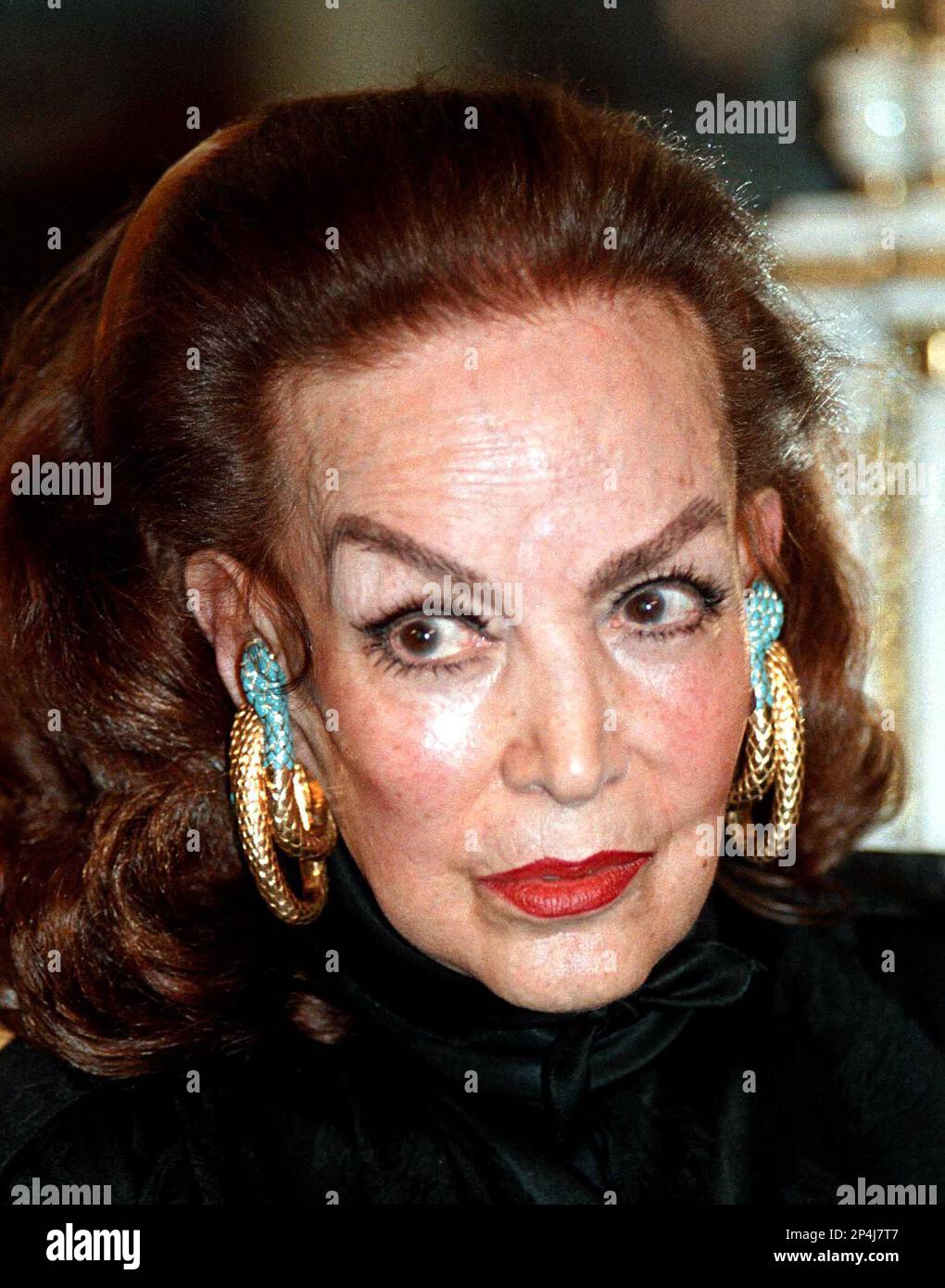 FILE - In this Jan. 22, 2001, file photo, Actress Maria Felix is seen ...