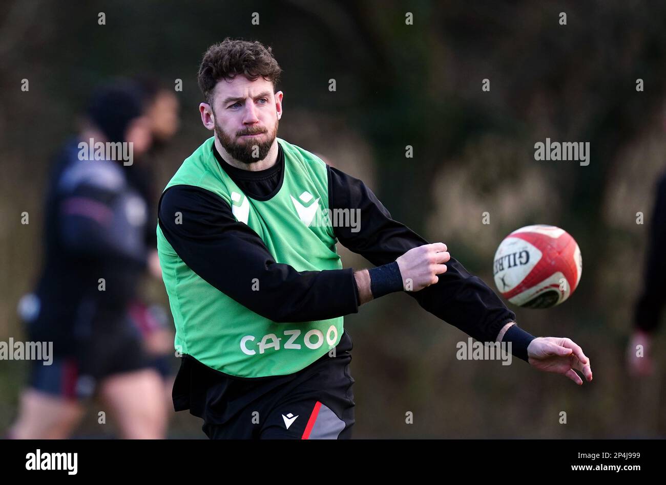 File photo dated 31-01-2023 of Wales wing Alex Cuthbert, who will miss ...