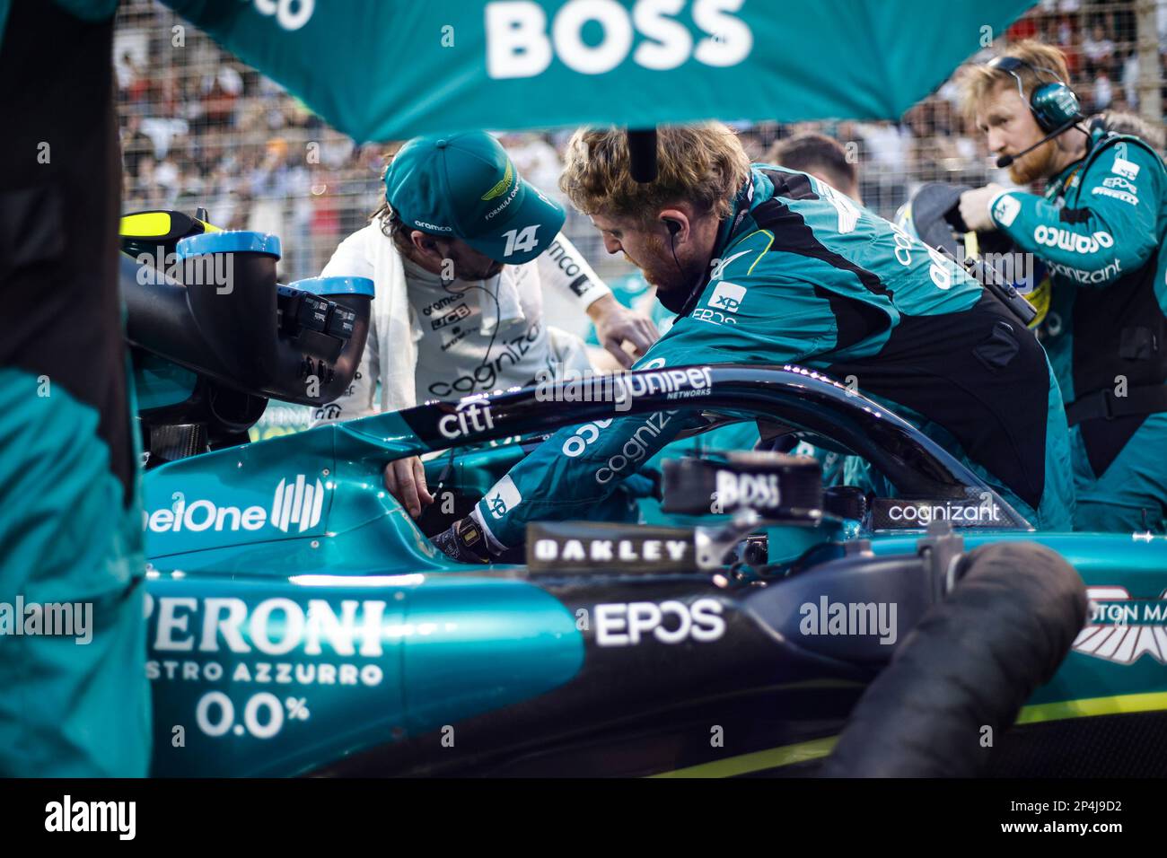 ALONSO Fernando (spa), Aston Martin F1 Team AMR23, portrait during the ...