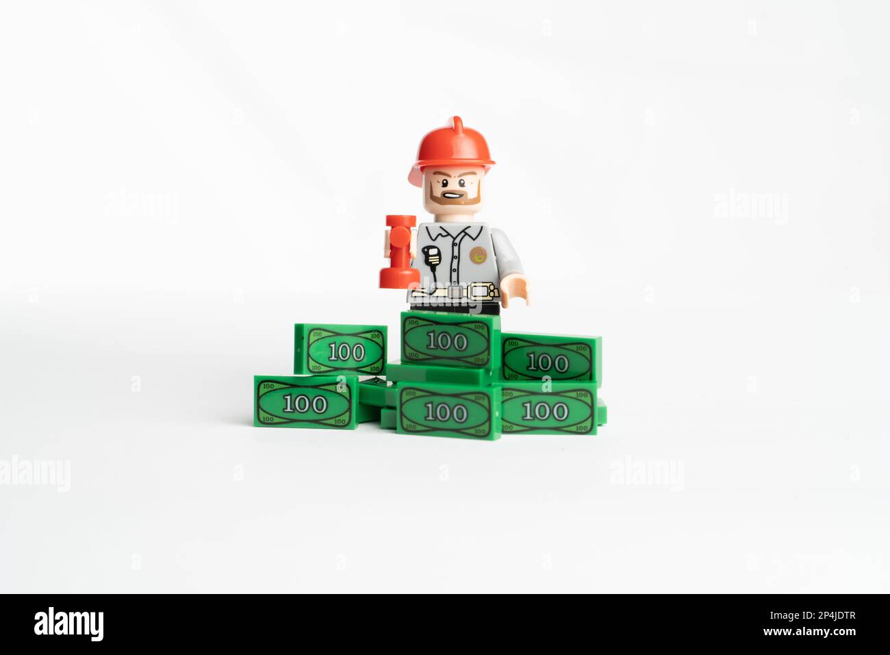 Large lego man hi-res stock photography and images - Alamy