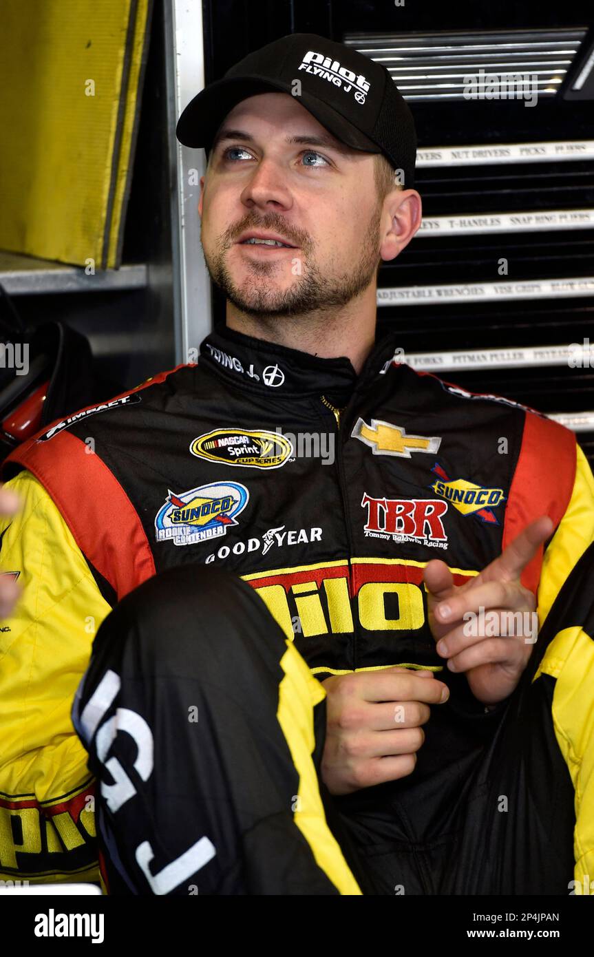 Michael Annett during practice for the NASCAR Sprint Cup Series STP 500 ...