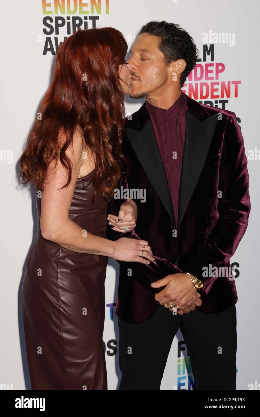 Meghan McDermott, Theo Rossi 03/04/2023 2023 Film Independent Spirit ...