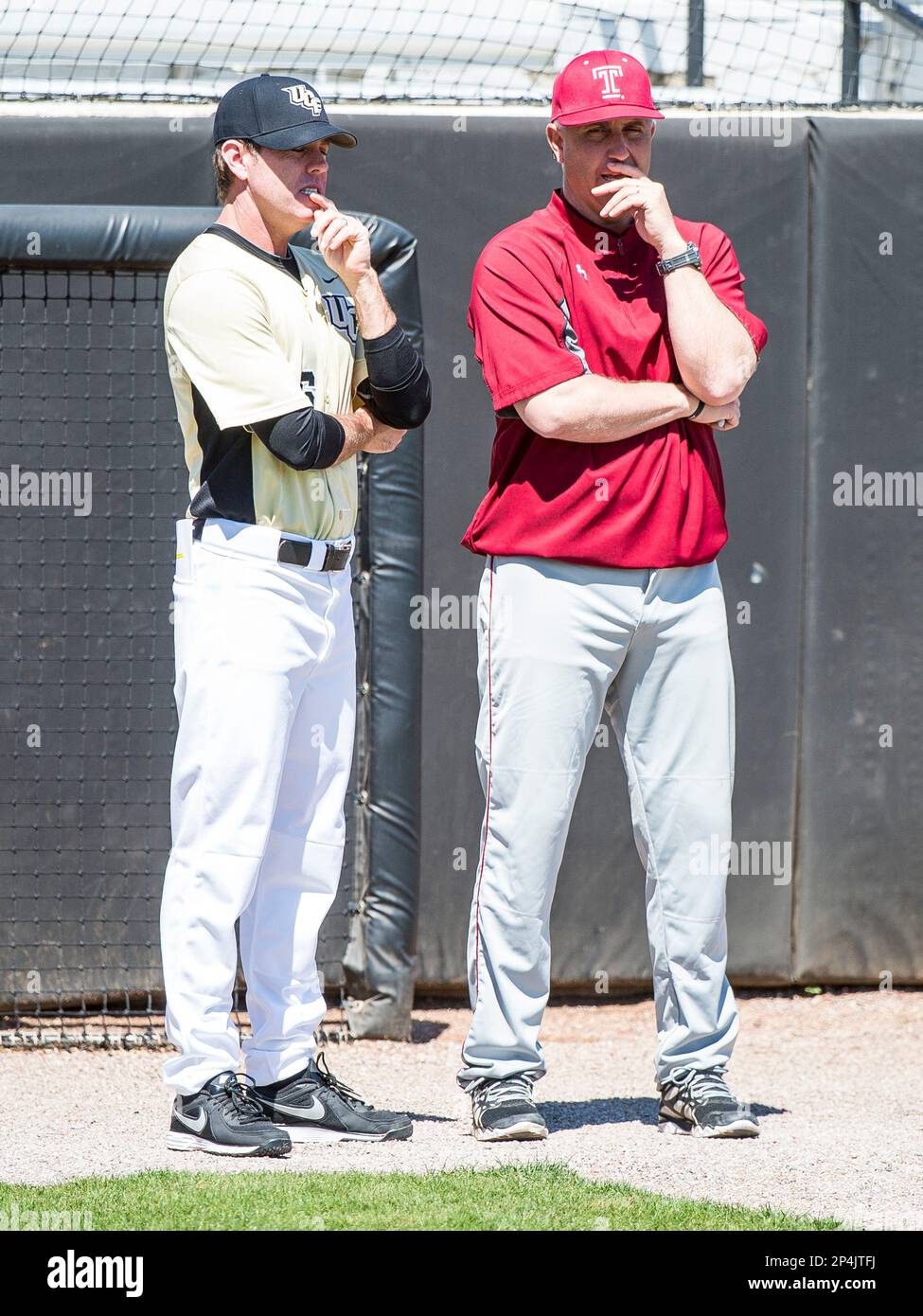 March 30, 2014 - Orlando, FL, U.S: UCF head coach Terry Rooney and ...
