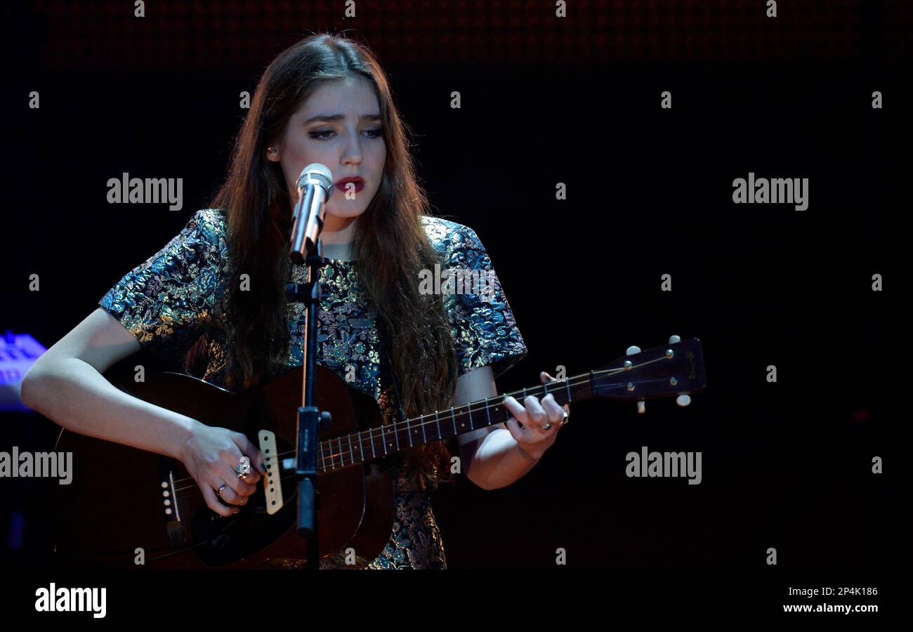 British singer Birdy performs during the 2014 Echo Music Awards in ...