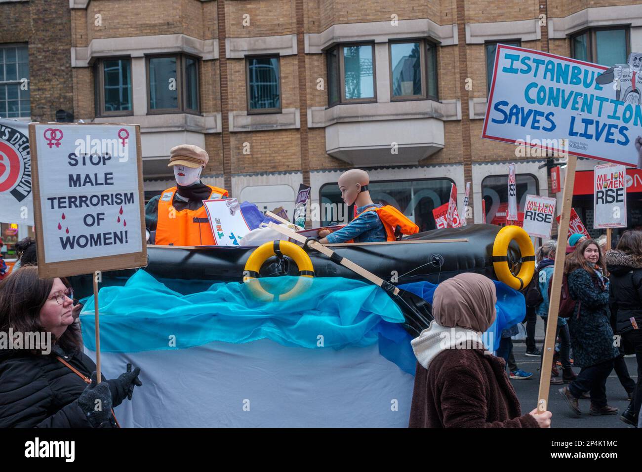 Millions Women Rises March through Central London for their yearly ...