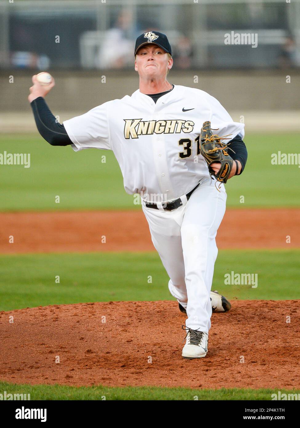 March 26, 2014 - Orlando, FL, U.S: UCF relief pitcher Zac Favre (31 ...