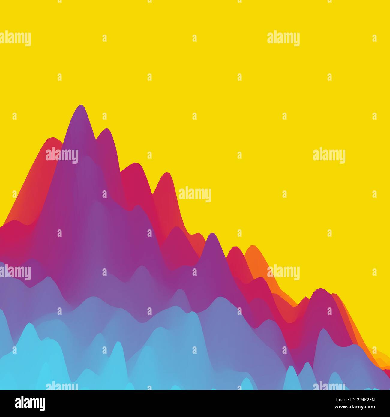 High altitude terrain Stock Vector Images - Alamy