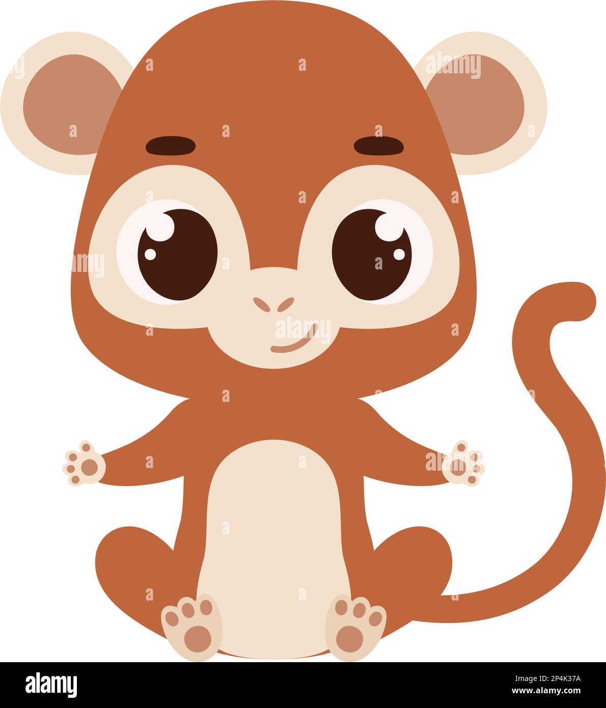 Animated Baby Shower Monkey