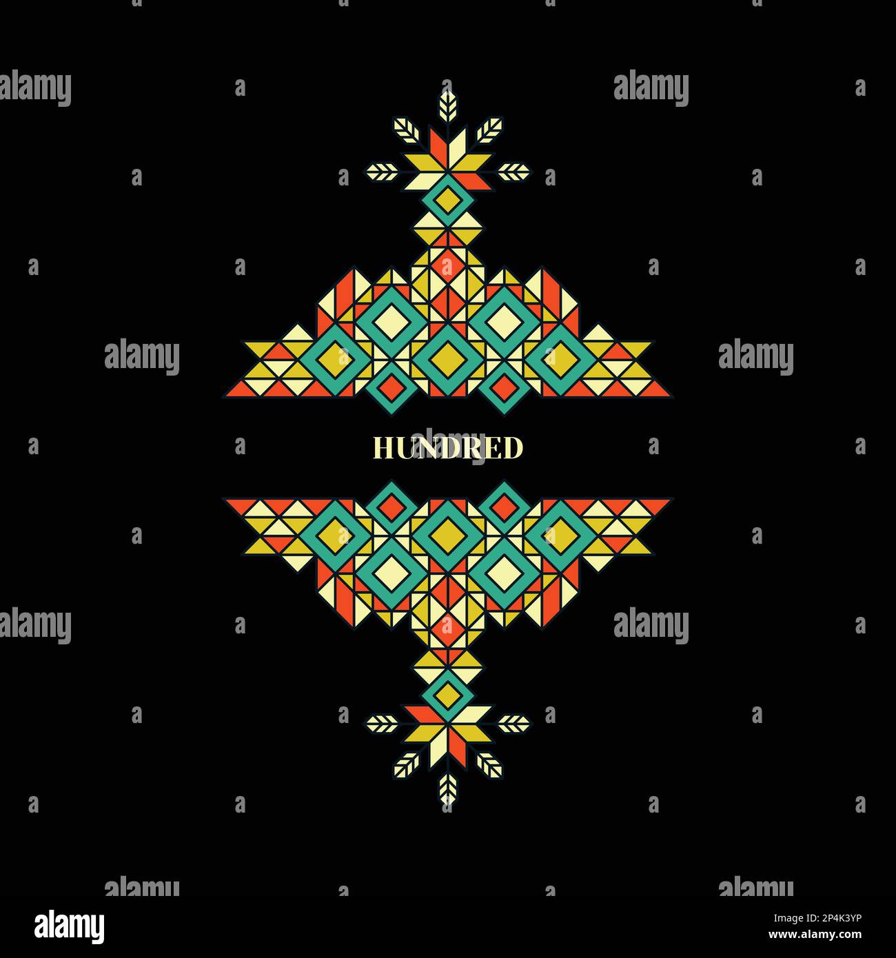 Decorative Element in Retro Style. Vector Calligraphic Template. Line ...