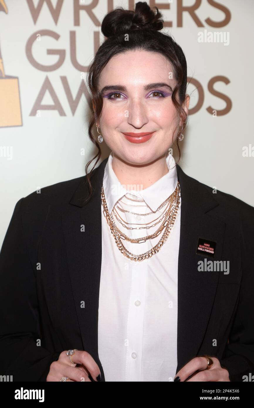 5 March 2023 -Los Angeles, California - Sarah Ann Masse. 2023 Writers ...