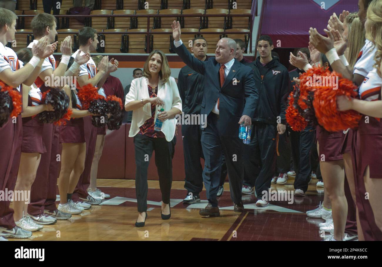 Virginia Tech's new men's head basketball coach, Buzz Williams, enters ...