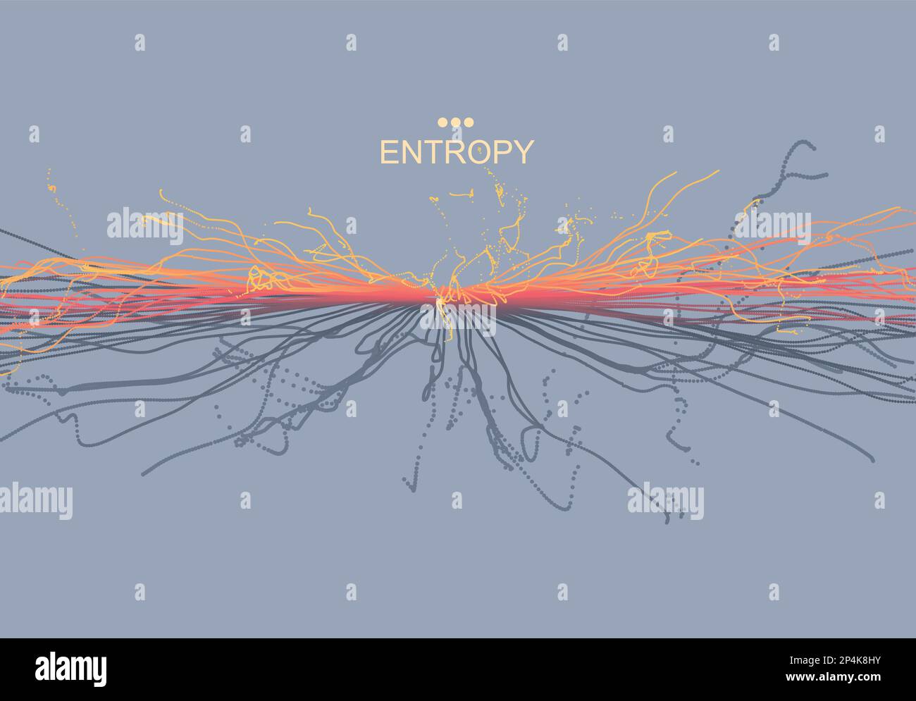 Point Explode. Array with Dynamic Emitted Particles. 3D Technology ...