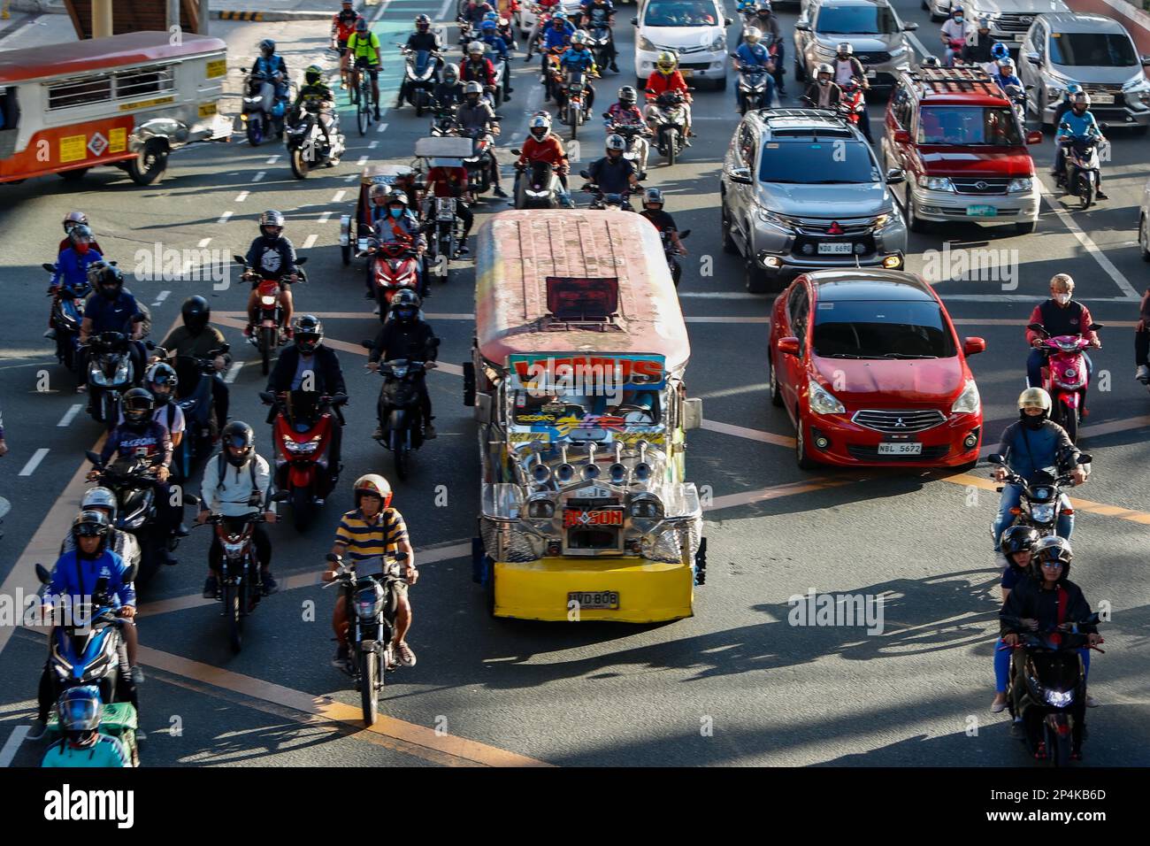 Manila, Manila, The Philippines. 6th Mar, 2023. Fewer jeepneys are seen ...