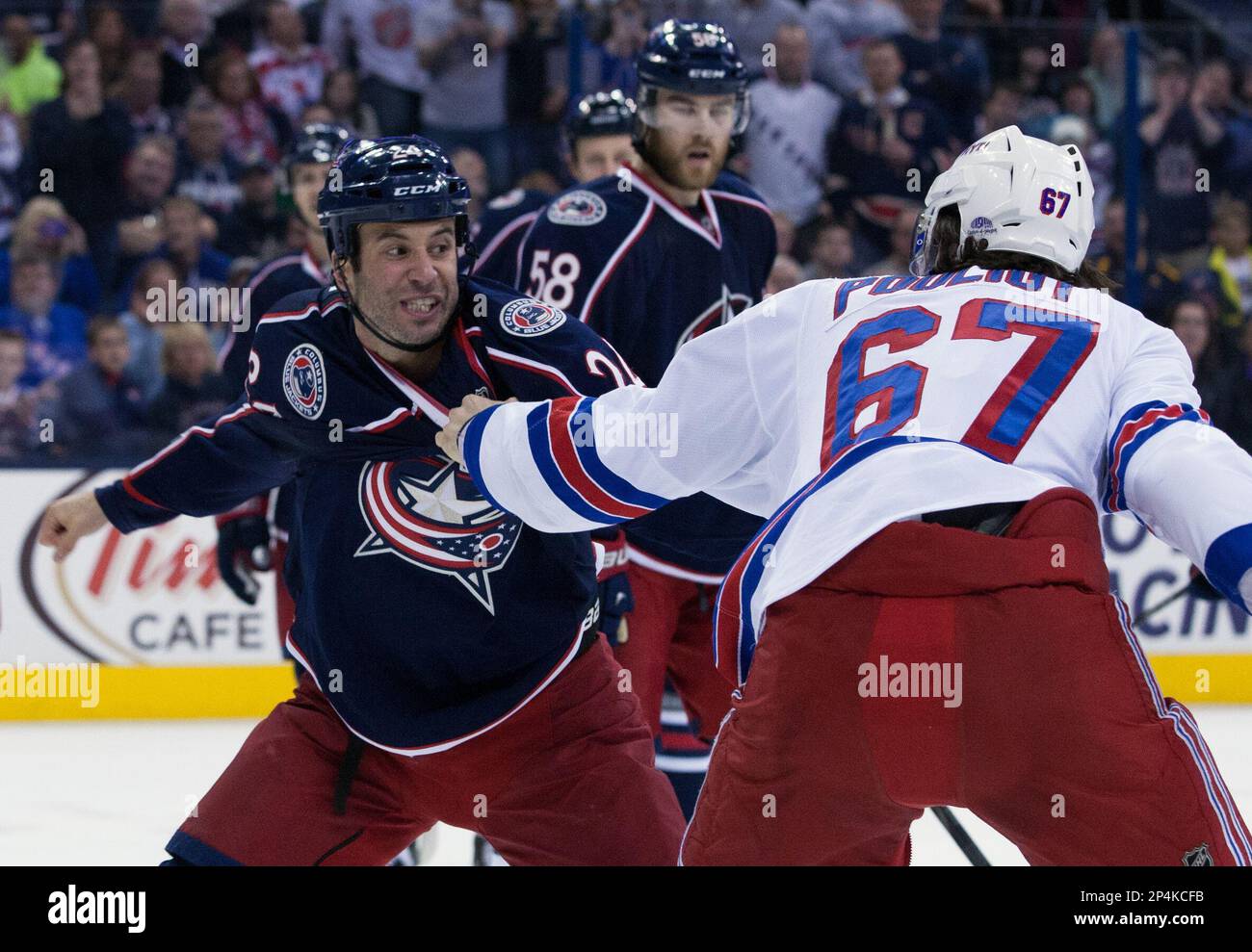 March 21, 2014 - Columbus, OH, United States of America - Columbus Blue ...