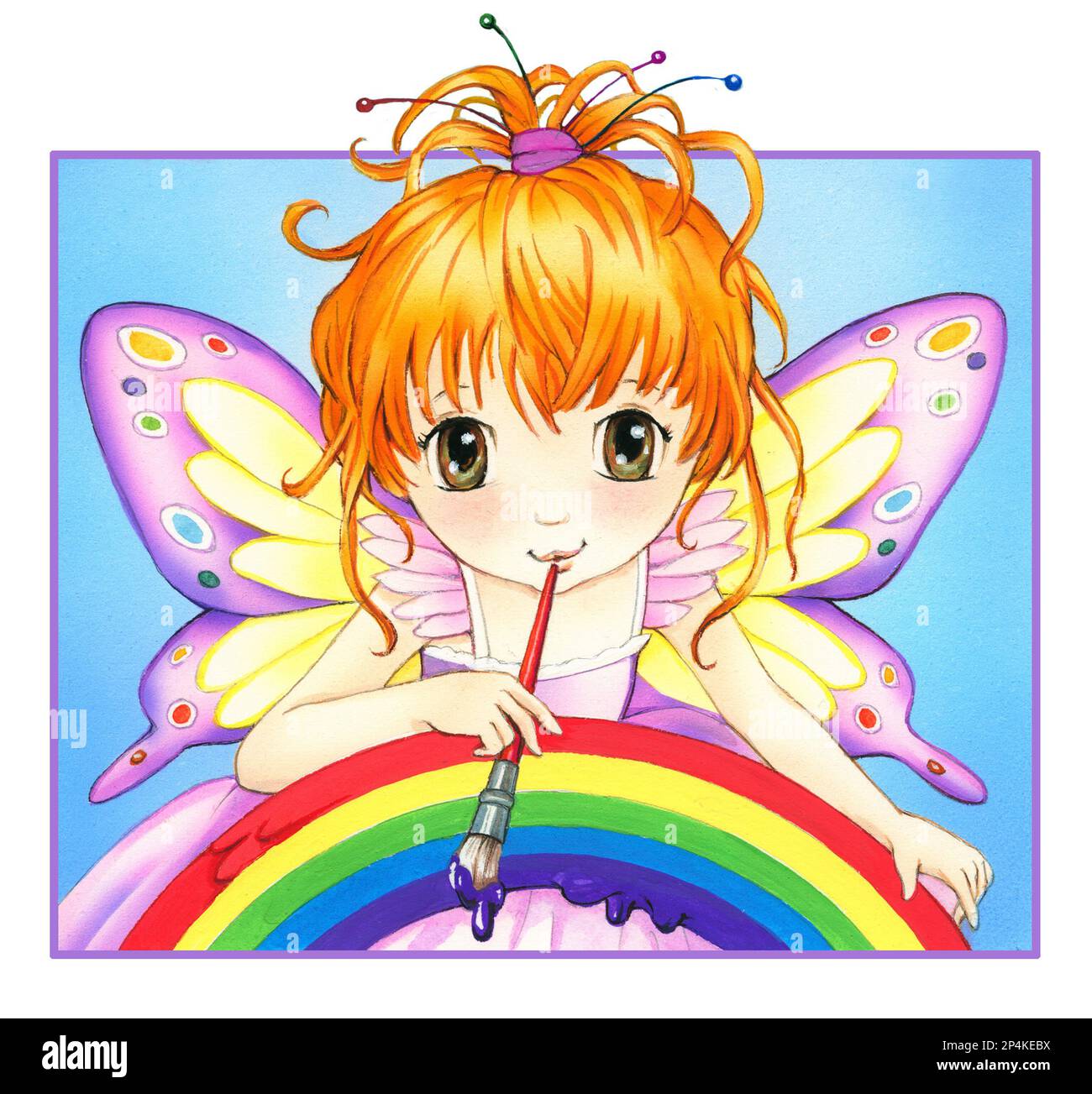 Glass Painting Designs Of Fairies