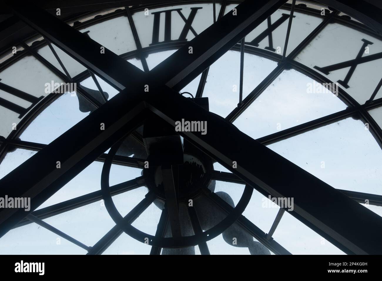 Clock and window, Musee d'Orsay, Paris, France Stock Photo - Alamy