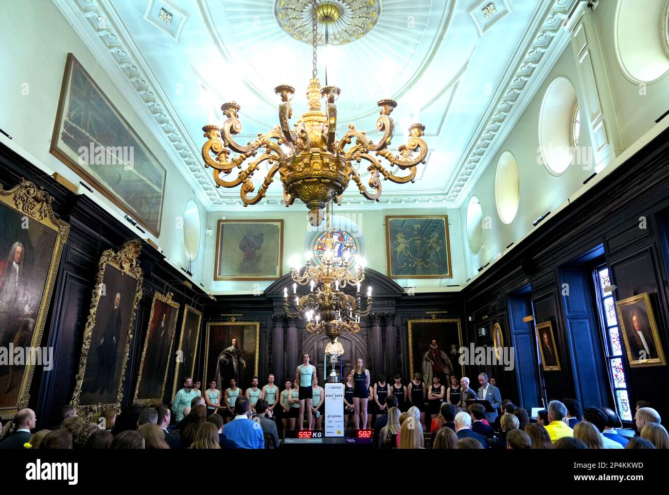 Cambridge Men's cox Jasper Parish and Oxford Men's cox Anna O'Hanlon ...