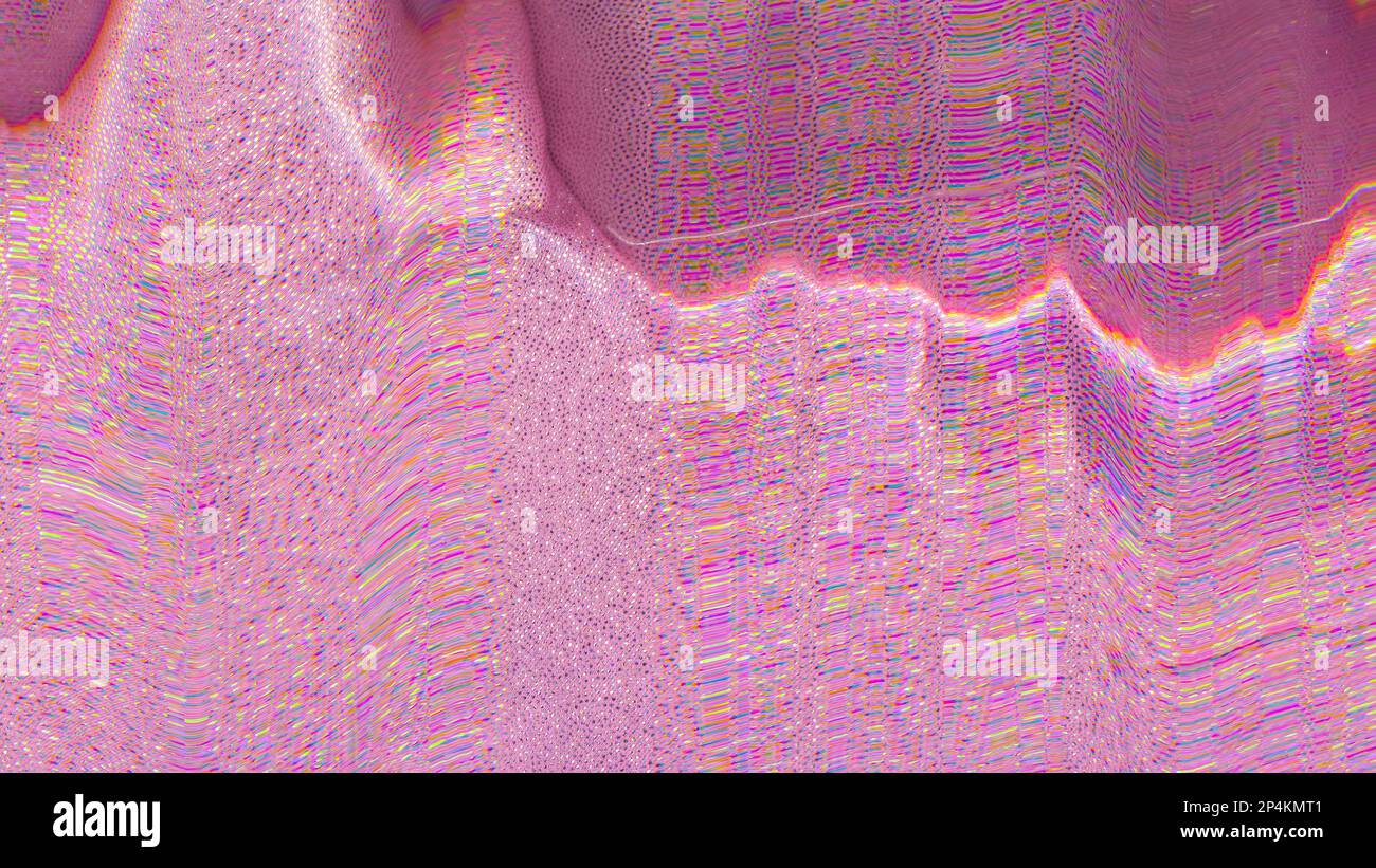 color distortion glitch art sequin texture noise Stock Photo - Alamy