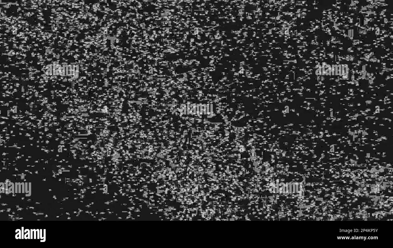 Grain noise analog glitch old tv static distortion Stock Photo - Alamy
