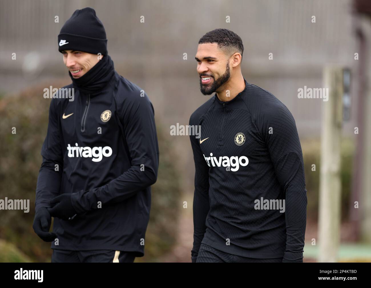 Chelsea’s Ruben Loftus-Cheek during a training session at Cobham ...