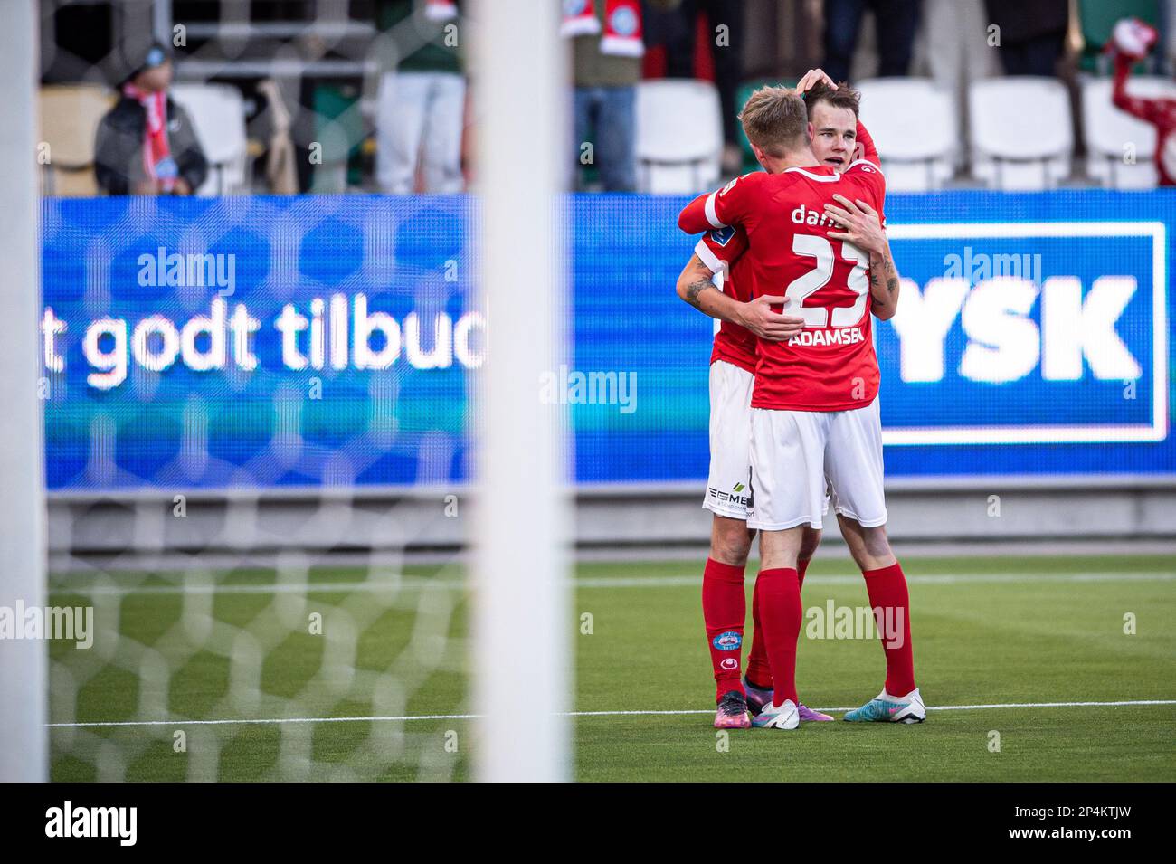 Silkeborg, Denmark. 05th, March 2023. Lukas Engel (29) of Silkeborg IF ...
