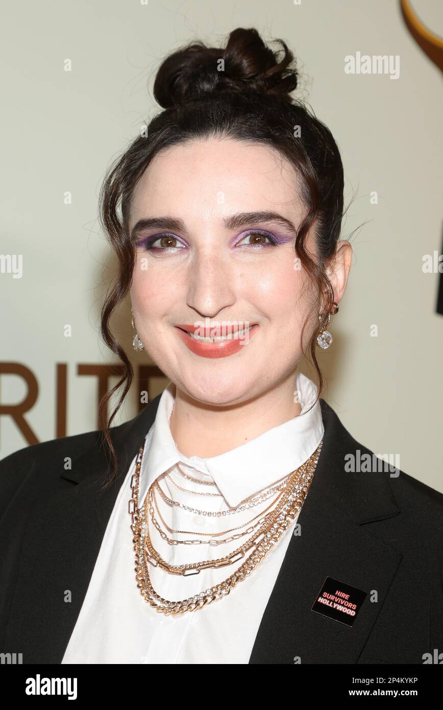 Los Angeles, Ca. 5th Mar, 2023. Sarah Ann Masse at the 2023 Writers ...