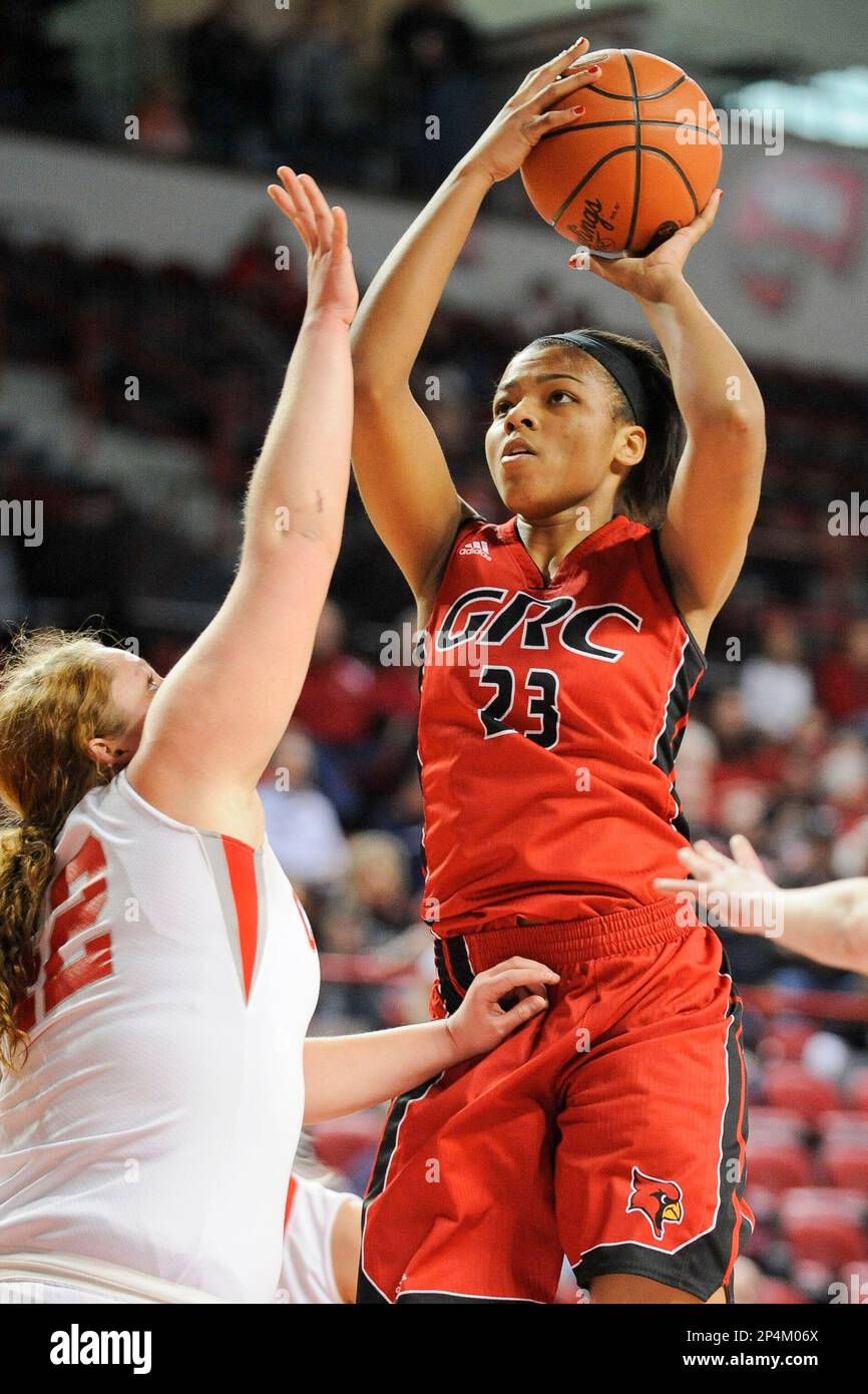 George Rogers Clark's Sandra Skinner (23) shoots past Corbin's Natalye ...