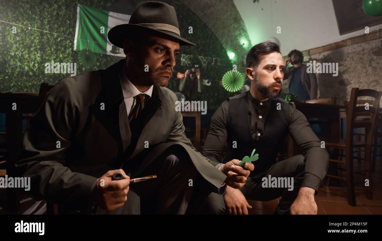 The Mystery Of Saint Patrick's Day Stock Photo - Alamy