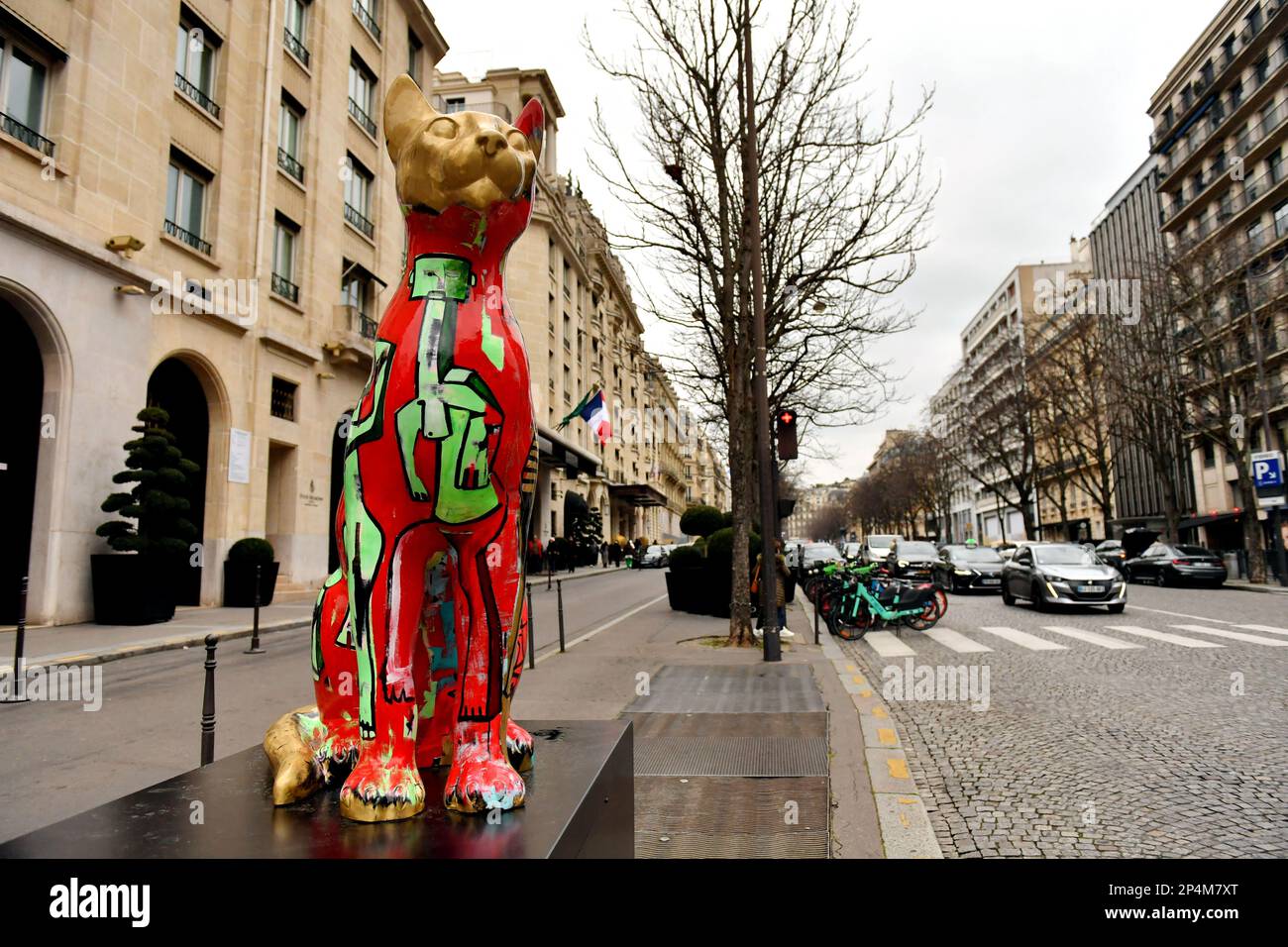 Paris, France. 06th Mar, 2023. A free open-air exhibition by Painter ...