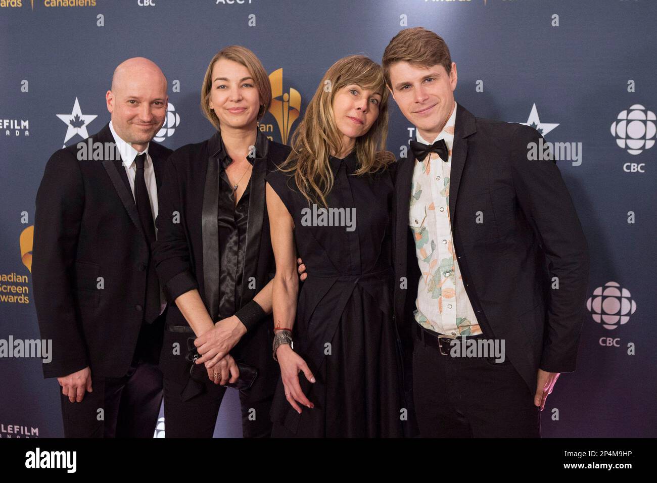 Gabrielle's (left to right) Luc Dery, Kim McCraw, Louise Archambault ...