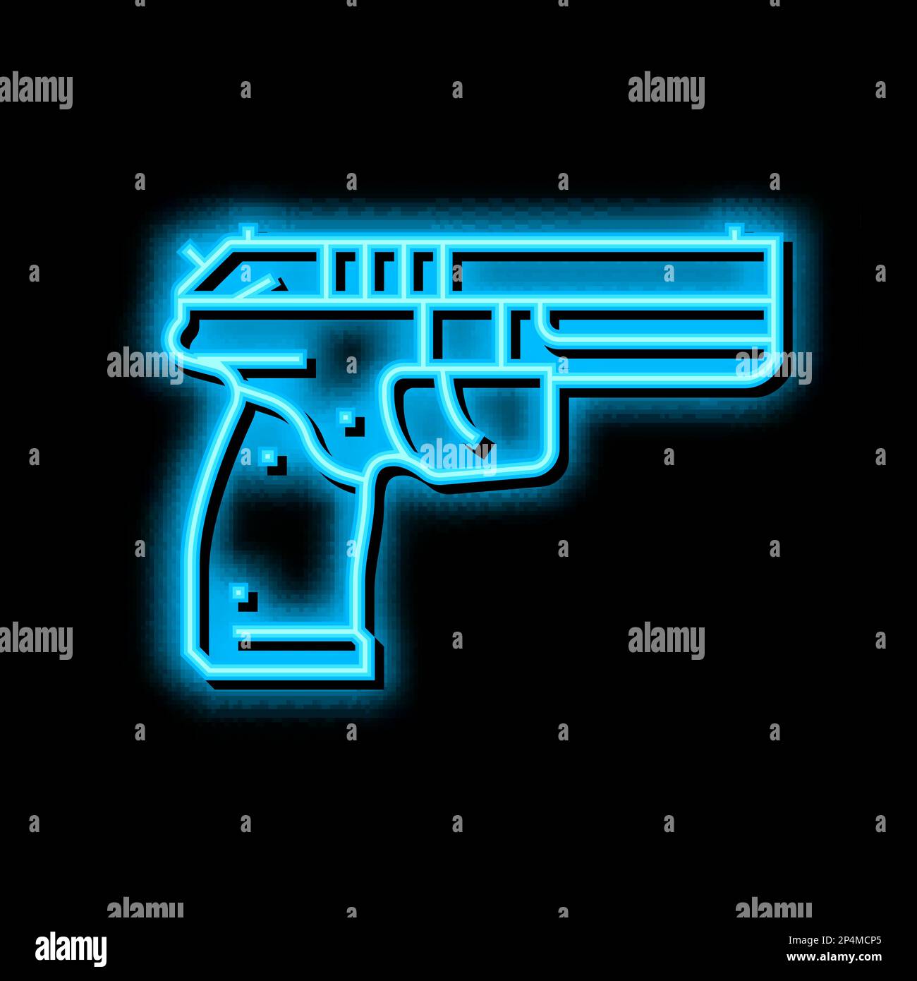 Man fly gun Stock Vector Images - Alamy