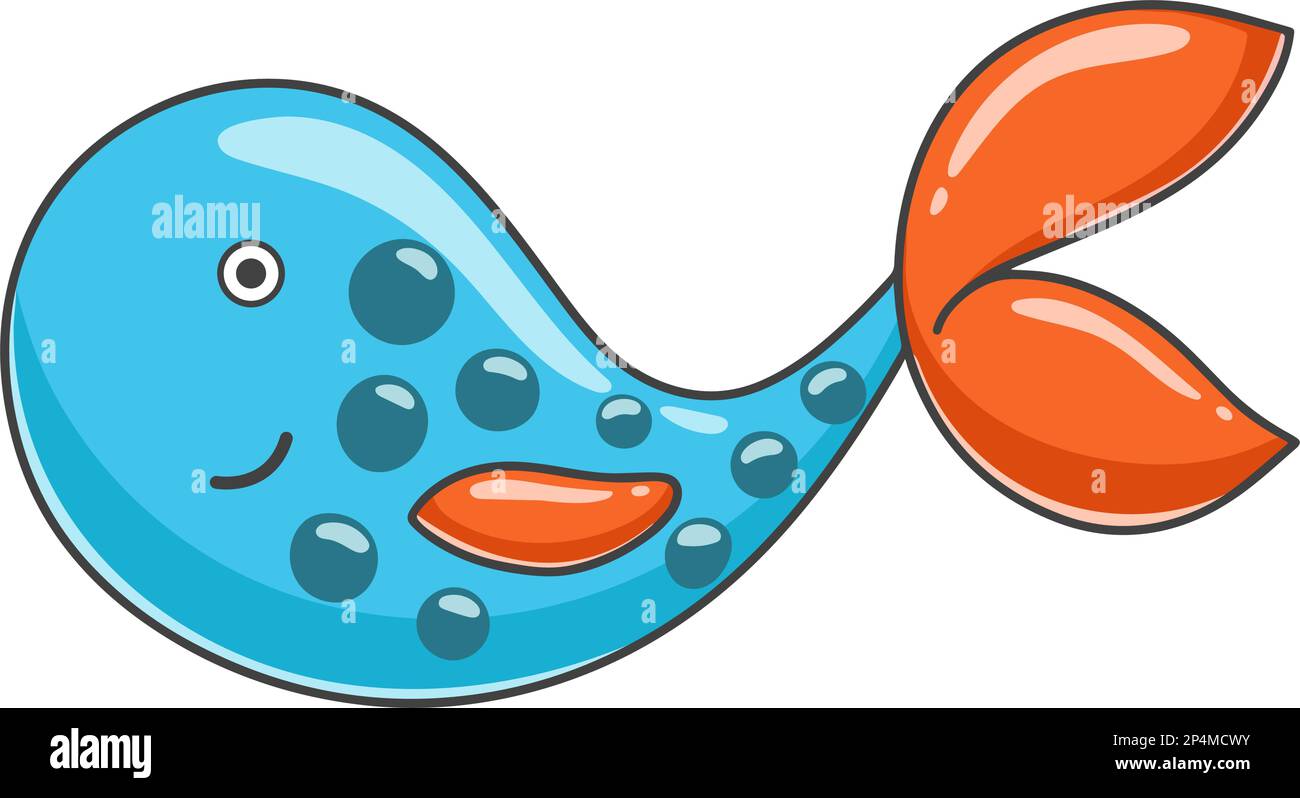 Sea fish cartoon clip art Stock Vector Image & Art - Alamy