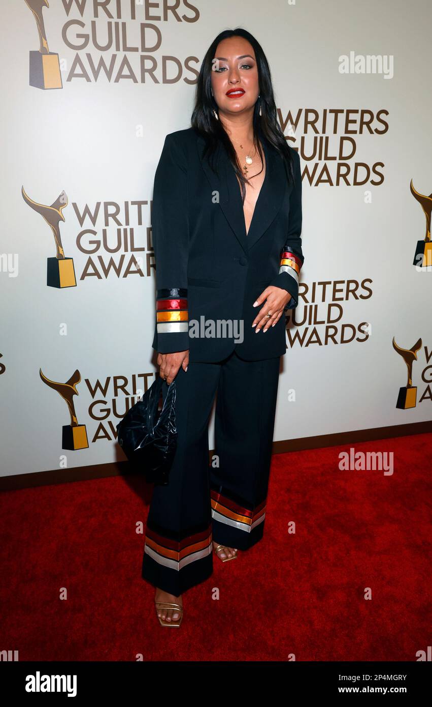 Los Angeles, Ca. 5th Mar, 2023. Tazbah Chavez at the 2023 Writers Guild ...