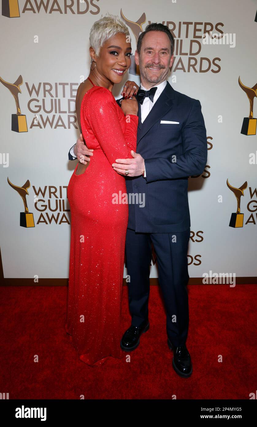 Los Angeles, Ca. 5th Mar, 2023. Tiffany Haddish, George Freeman at the ...